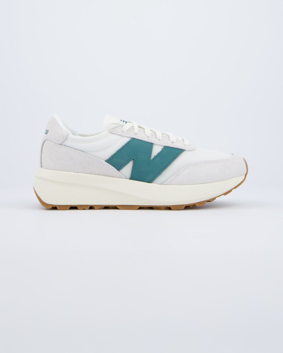 New Balance 370 Blanco Y Verde Hombre U370CC | LEGIT